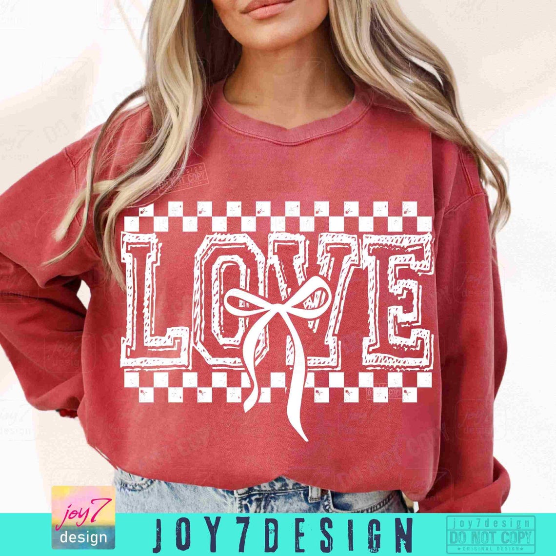 Retro LOVE Checker PNG Coquette Valentines Varsity Png Trendy Vday Cute ...