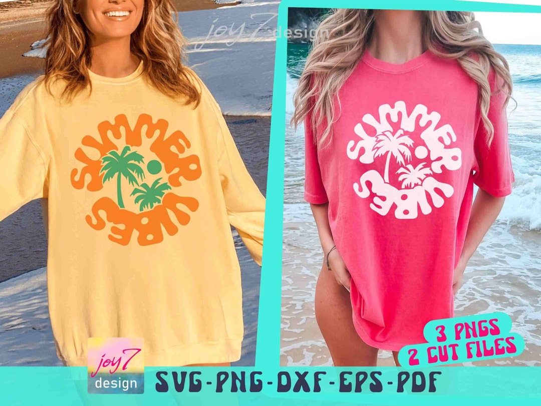 Summer Vibes SVG PNG, Sumer Shirt Svg, Beach Svg, Summer Png, Vacation ...