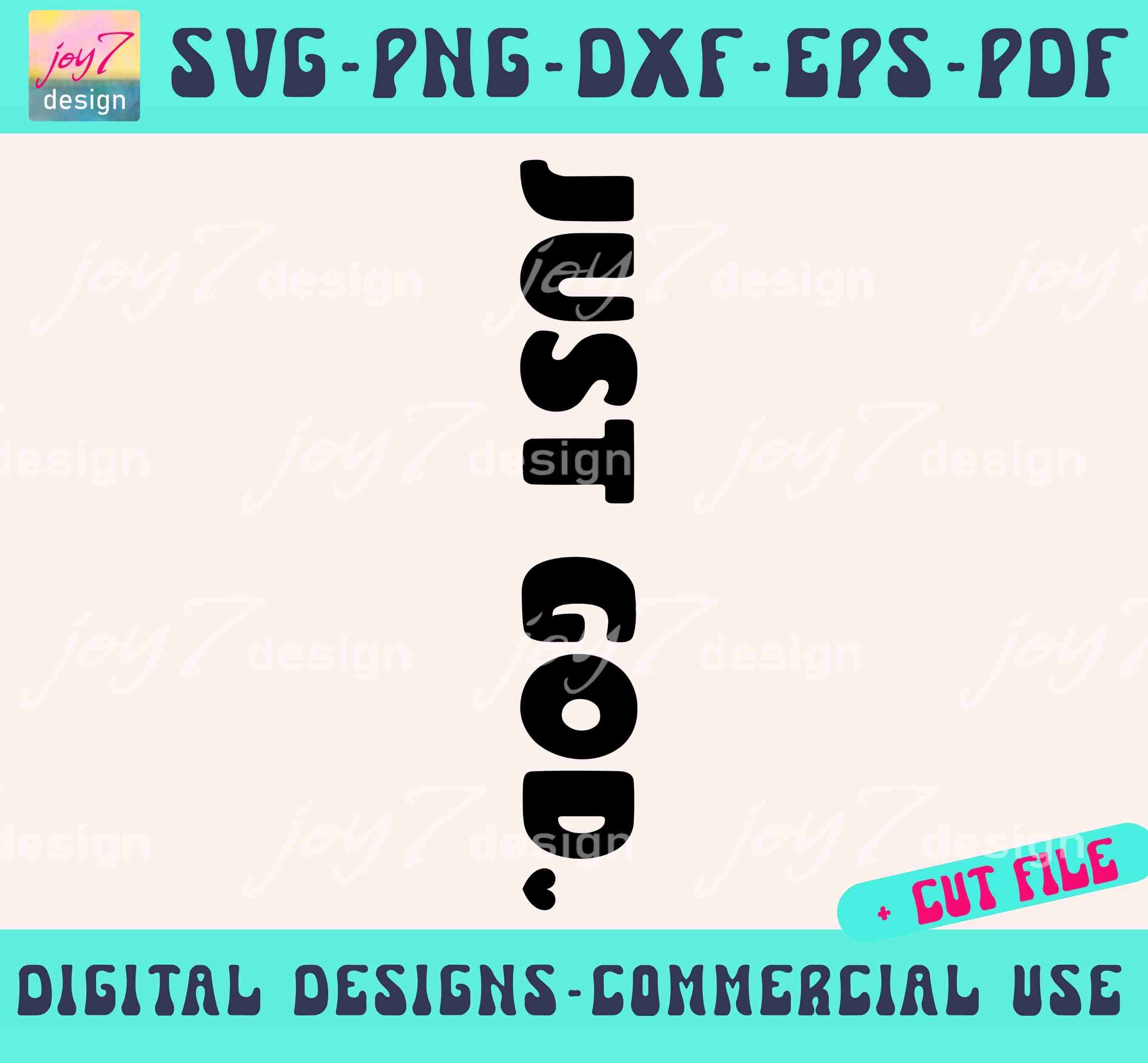 Just God SVG PNG God Svg Christian Design for Religious - Etsy