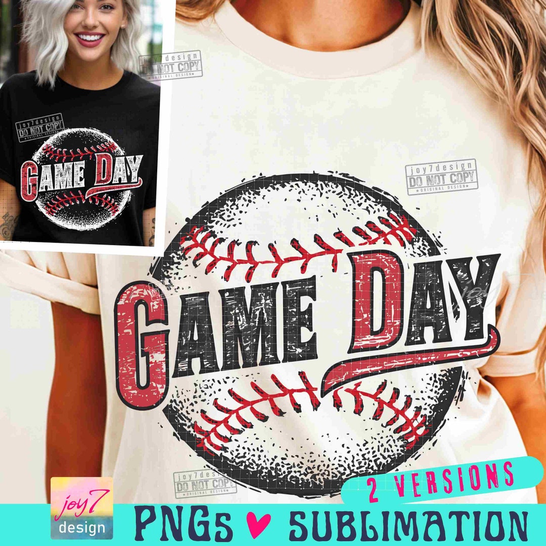 Game Day Baseball PNG Retro Baseball Png Trendy Baseball Season Funny Baseball Mom Png Game Day ...