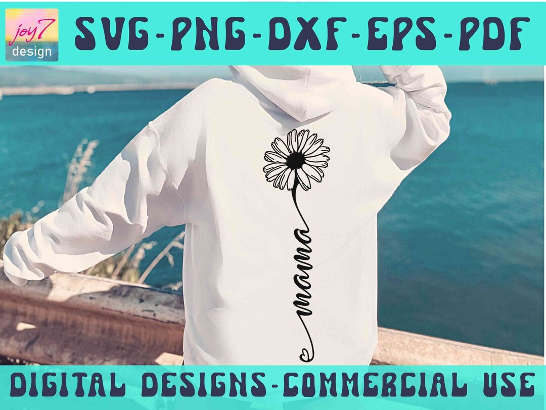 Mama Flower SVG PNG Pdf Dxf Eps, Mom Life Svg, Mom Mode Svg, Mom Vibes ...