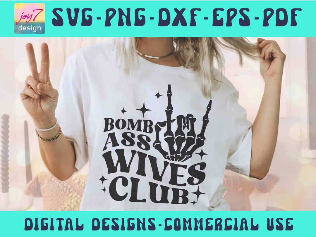 Wives Club SVG PNG: Funny Mom Shirt Design (digital Download) - Etsy