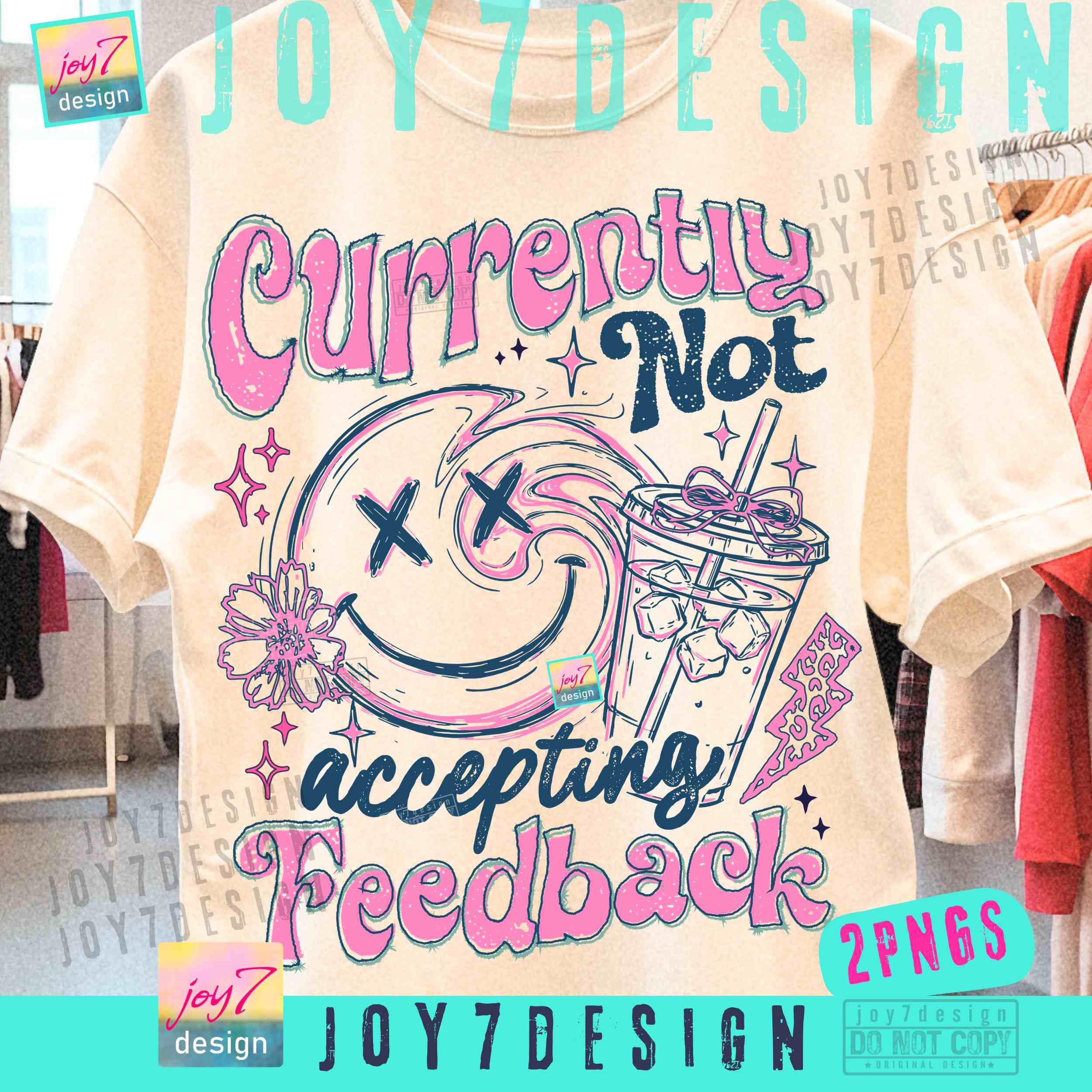 Currently Not Accepting Feedback PNG Sarcastic Trendy Doodle Snarky ...
