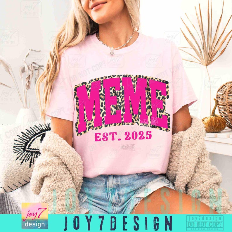 MEME Leopard Print PNG Meme Est New Meme Shirt Png Favorite Png Gift ...