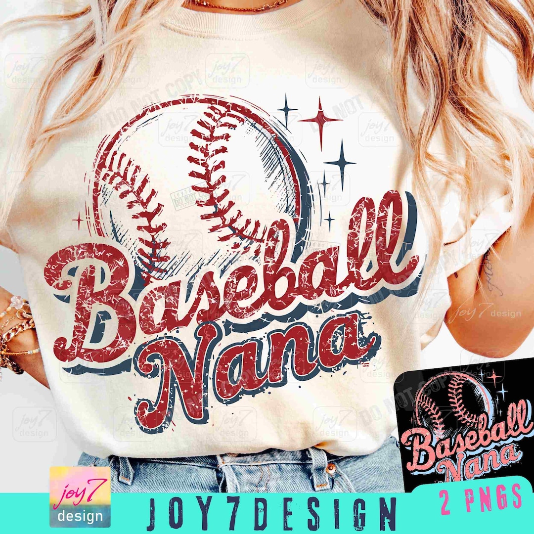 Baseball Nana PNG Baseball Nana Shirt Design Png Baseball Season Png ...