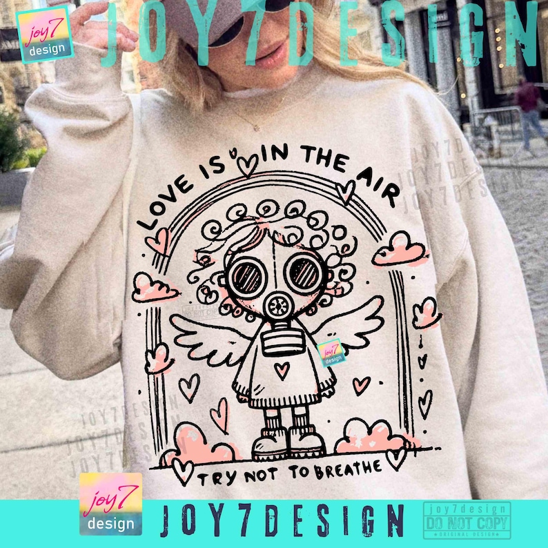 Love is in the Air Anti Valentines PNG Funny Sarcastic Vday Snarky ...