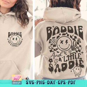 Baddie SVG PNG Saddie Baddie Funny Sarcastic Svg Petty Svg Positive ...