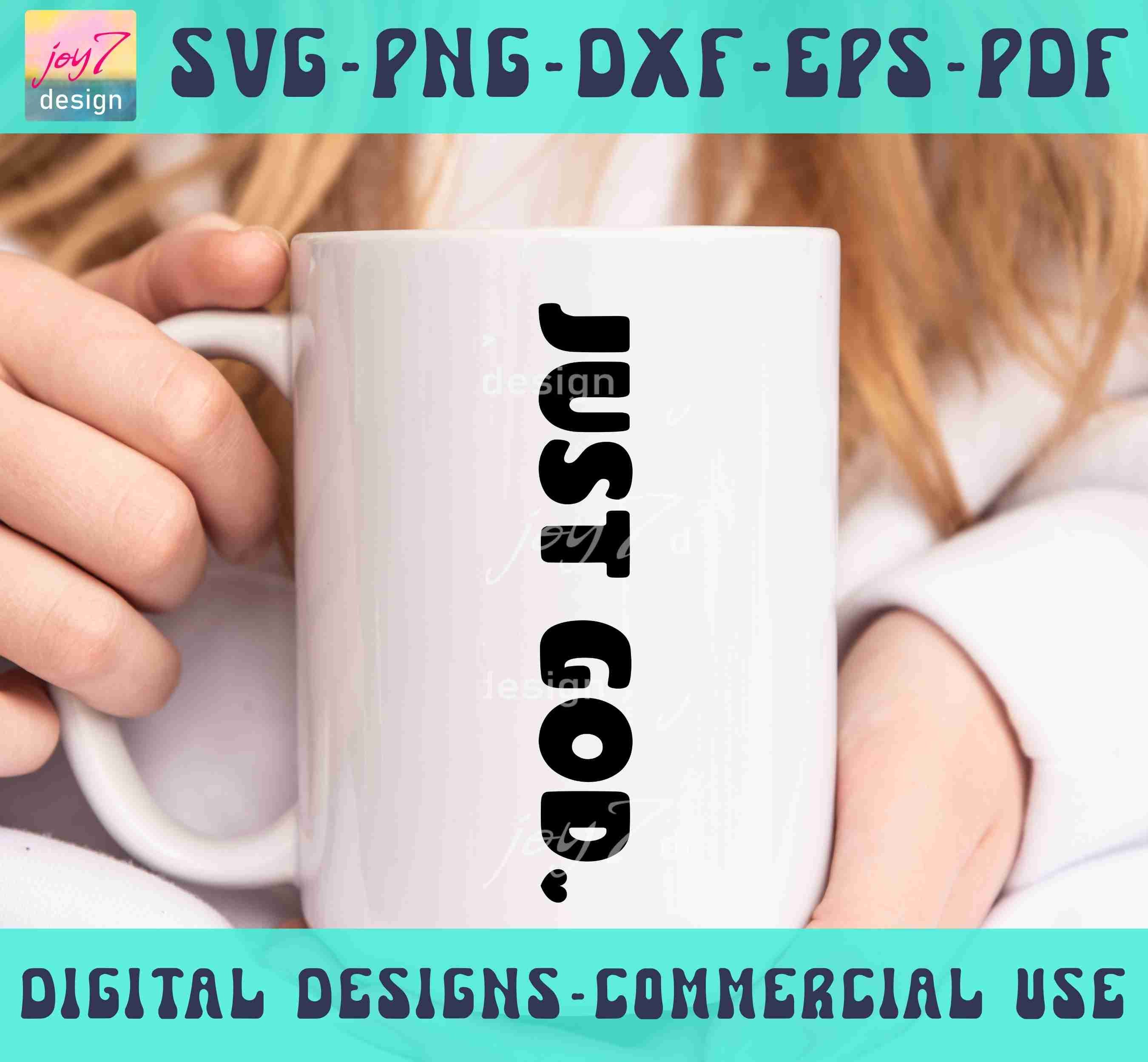 Just God SVG PNG God Svg Christian Design for Religious - Etsy