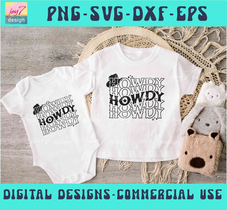 Howdy Svg Stacked Wavy Howdy Svg Cowboy Svg Western Font - Etsy