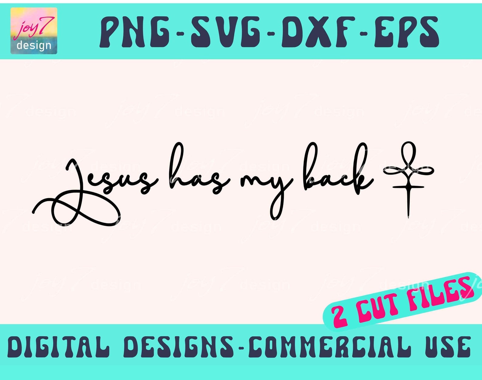 Jesus Has My Back SVG Christian Silhouette Cut File PNG - Etsy Hong Kong