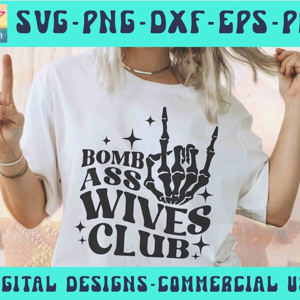 Wife Life Skeleton Hand Svg - Etsy