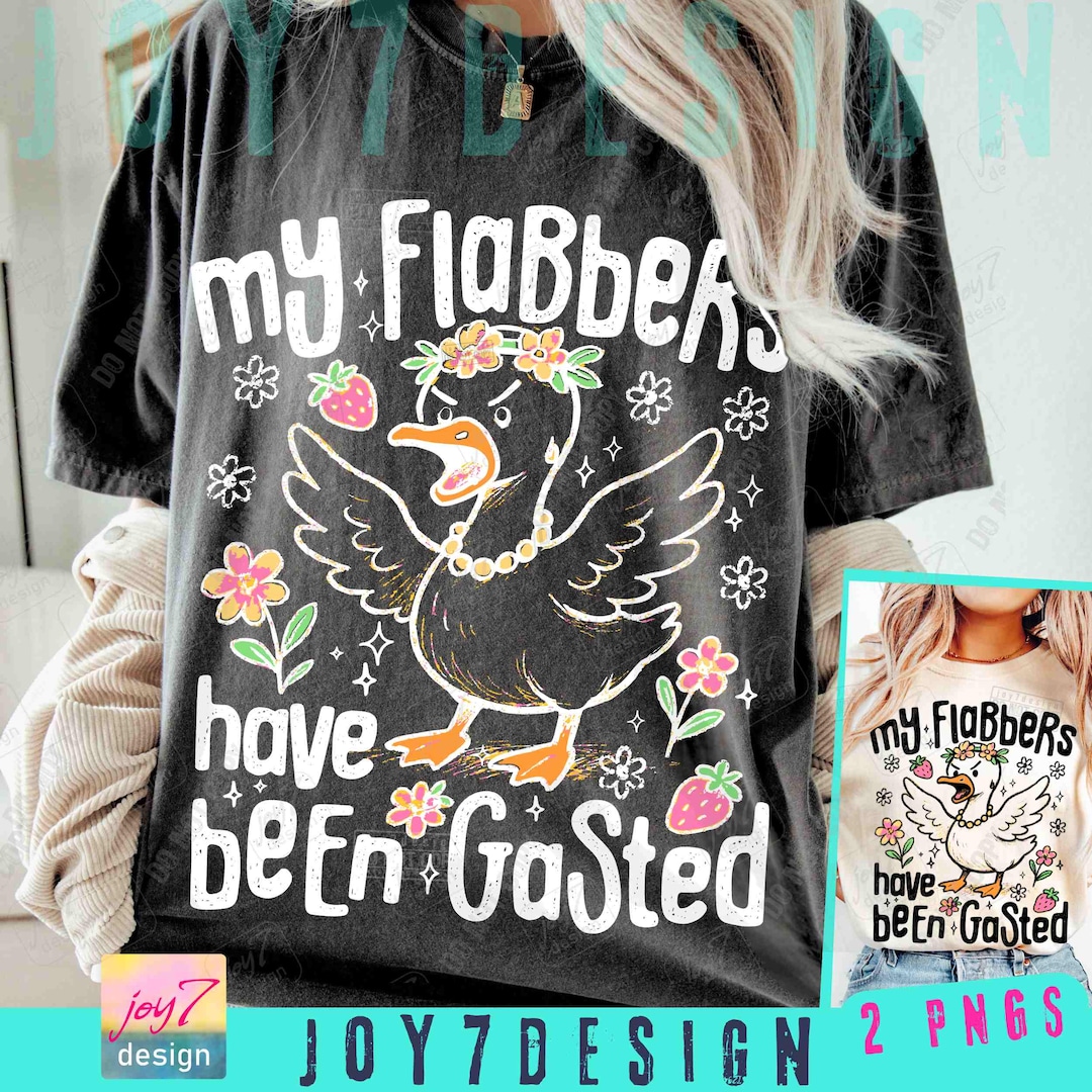 My Flabbers Have Been Gasted Funny Goose PNG Sarcastic Goose Humor Png ...