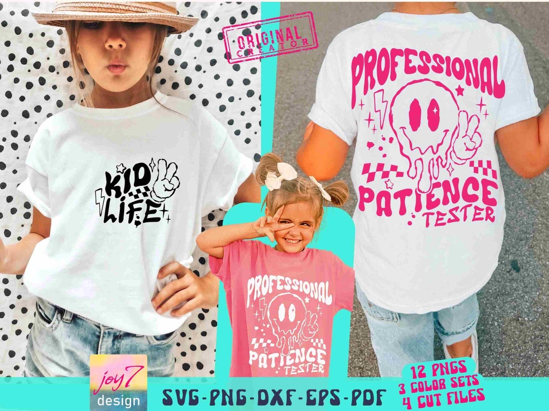 Professional Patience Tester SVG PBG Kid Life Svg Funny Kids Svg Kid ...