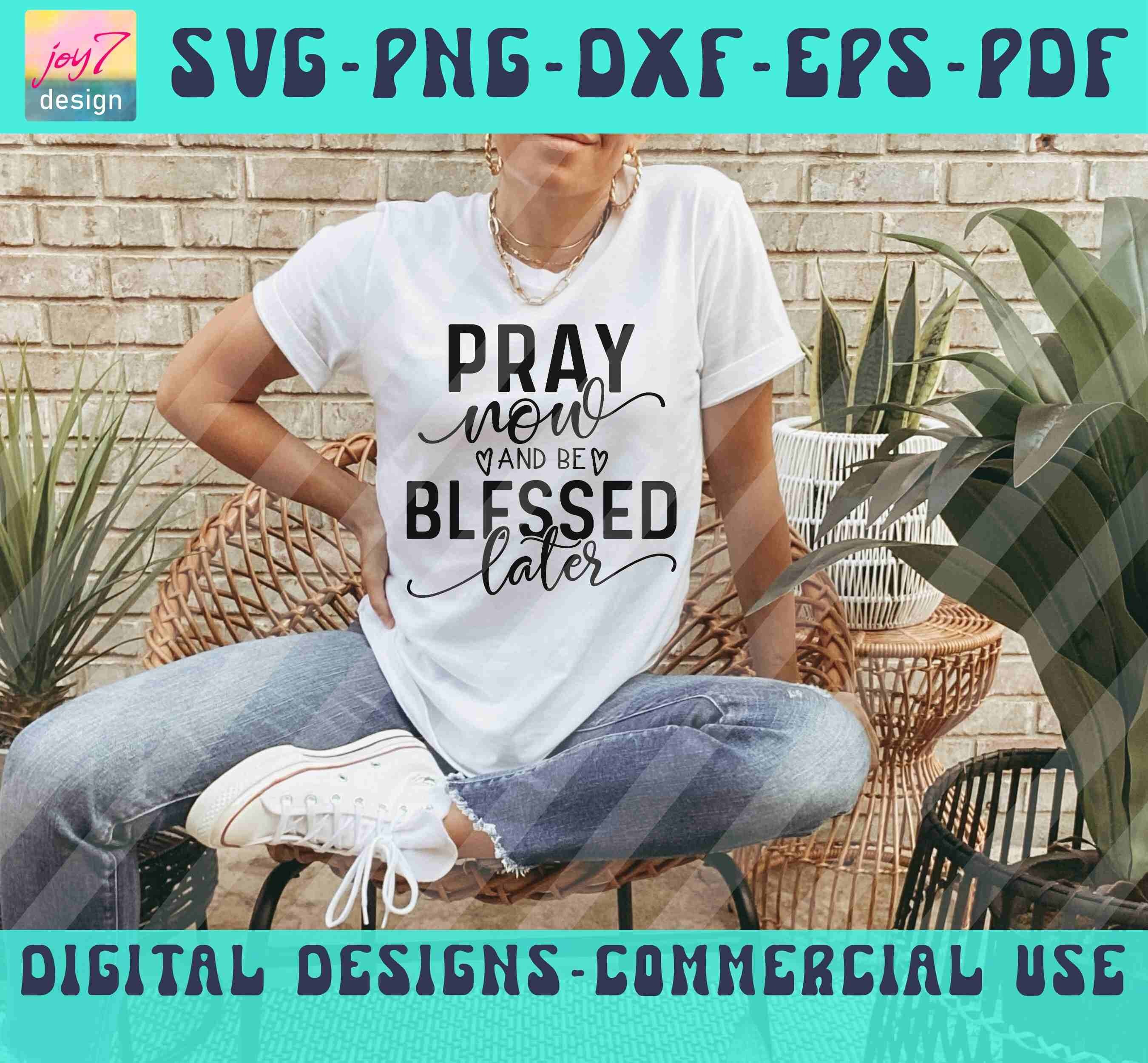 Christian SVG PNG Pray Svg Faith Svg Prayer Svg Blessed - Etsy UK