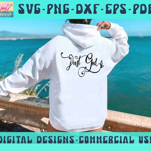 God SVG PNG, Just God Svg, Decorative Svg, Christian Svg, Religious Svg ...