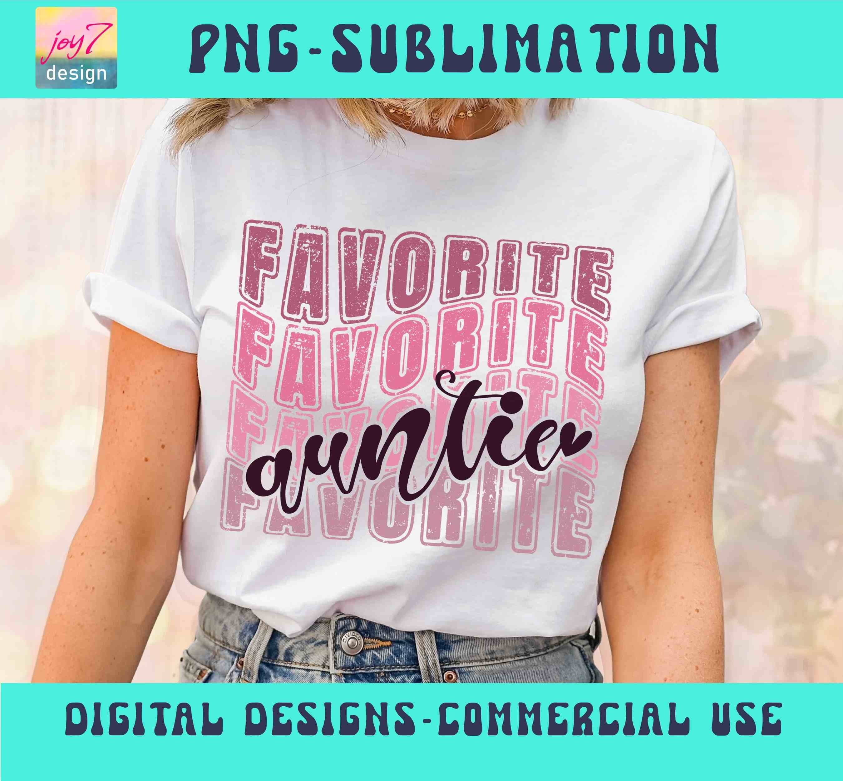 Tía PNG Tía favorita Png Mejor tía Png Tía Regalo De - Etsy México