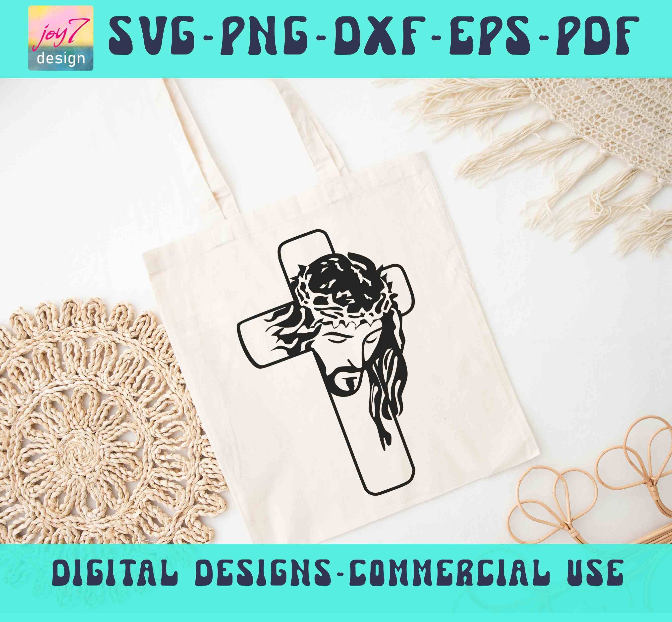 Buy Jesus Cross SVG PNG Jesus Cut File Crucifix Svg Christian Online in ...