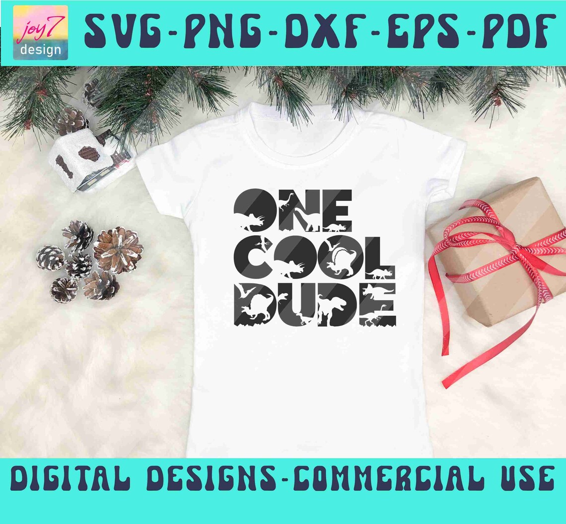 One Cool Dude SVG PNG Dad and Son Matching Shirts Png Svg - Etsy
