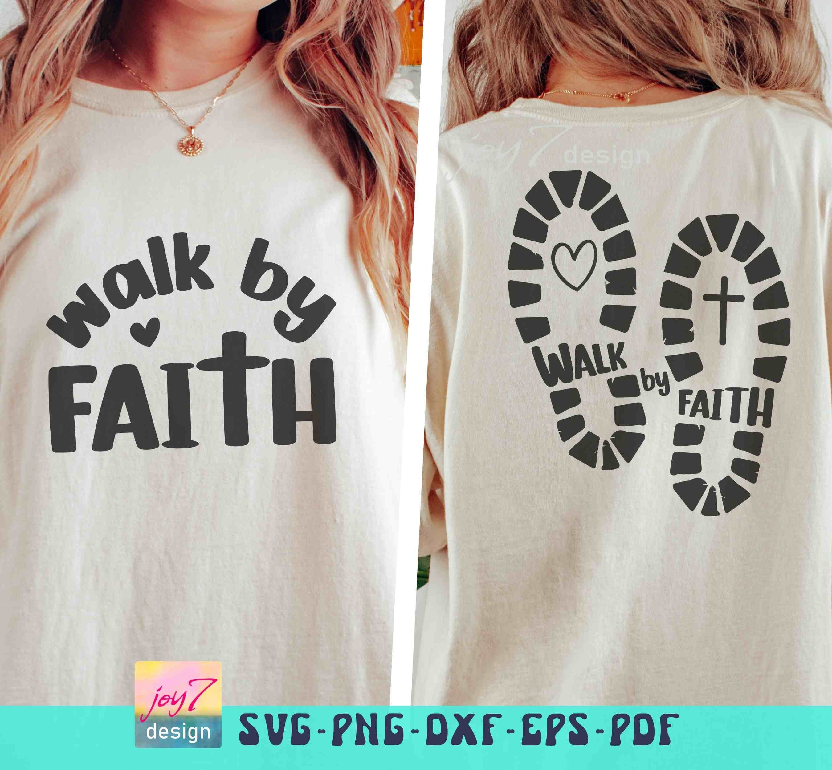 Walk by Faith SVG PNG Bible Verse Svg Scripture Svg Faith - Etsy Australia