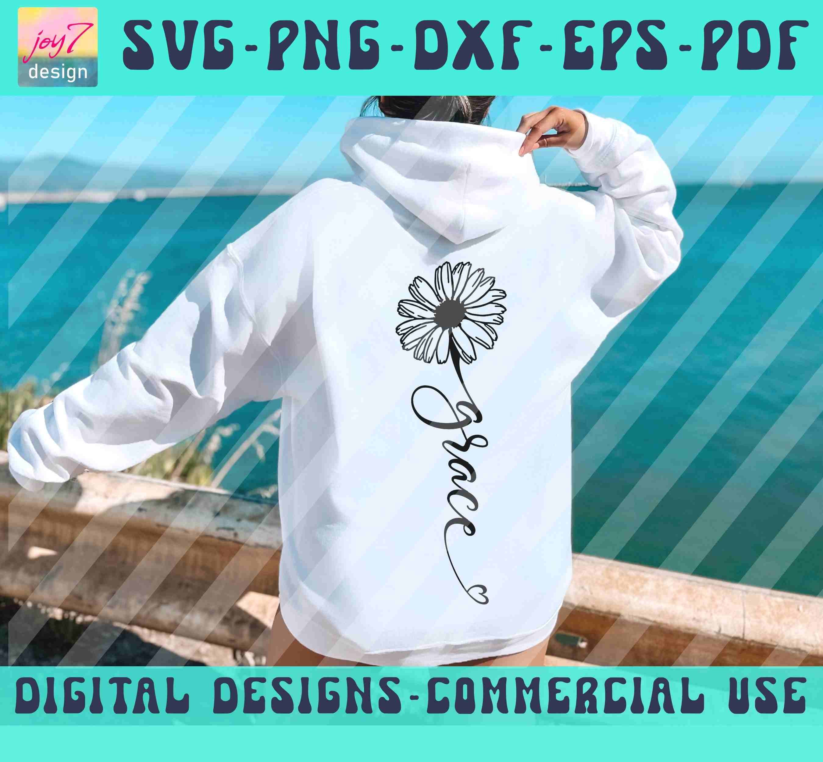 Grace SVG PNG Daisy Svg Christian Svg Religious Svg Jesus - Etsy UK