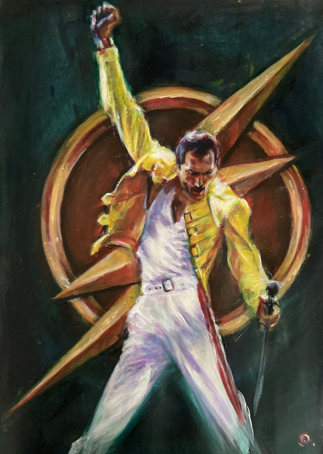 Flash Freddy Mercury Limited to 50 Prints - Etsy