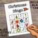 Printable Christmas Bingo Cards - Etsy