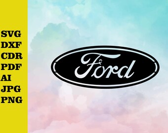 Ford Logo Svg - Etsy