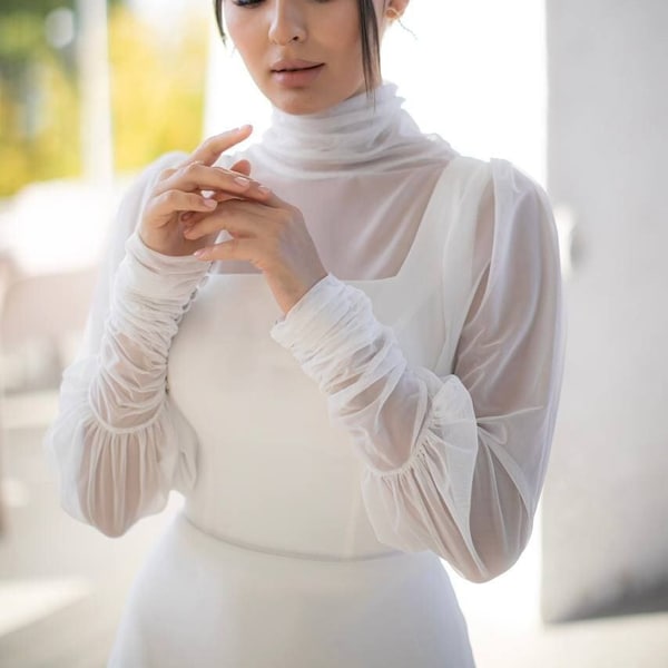 Sheer Wedding Top - Etsy