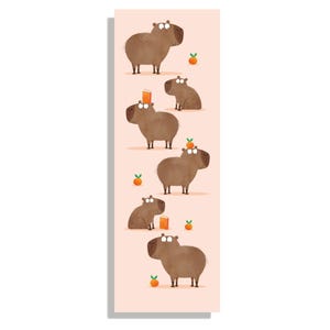 Capybara Bookmark - Etsy