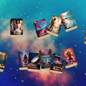 Akashic Record Oracle Deck, Printable Tarot Cards (digital Download) - Etsy