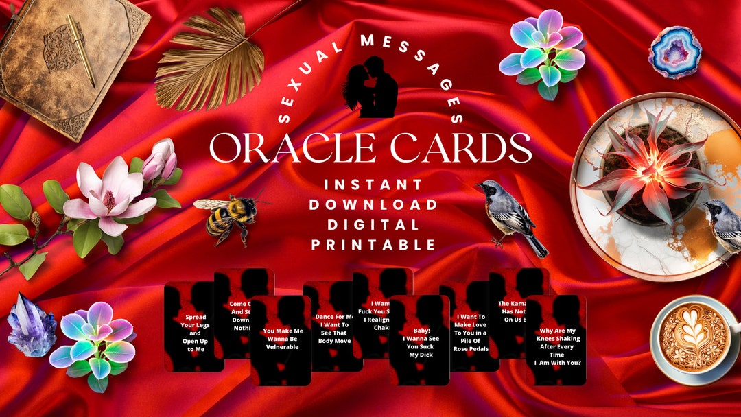 Sexy Messages From Your Person Oracle Deck/ 18+ Messages Oracle ...