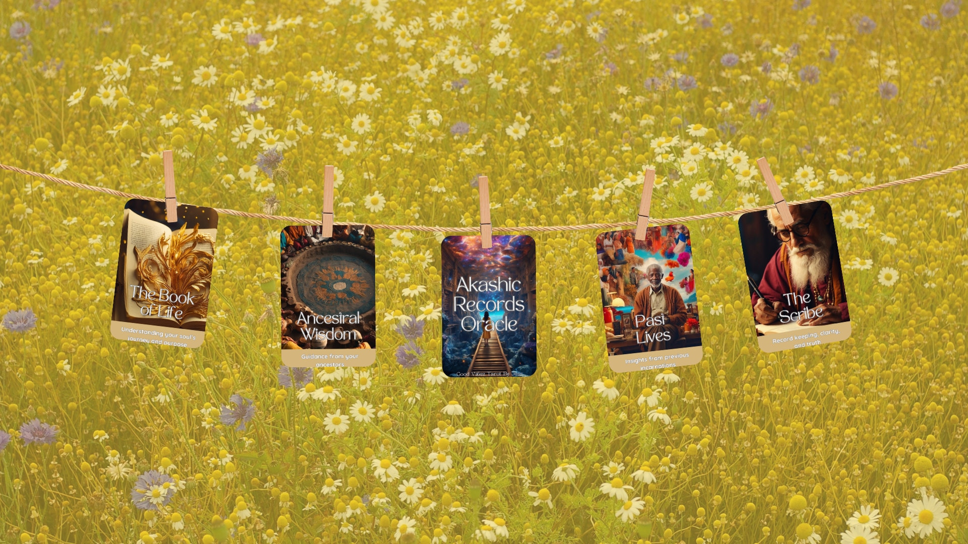 Akashic Record Oracle Deck, Printable Tarot Cards (digital Download) - Etsy