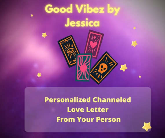 Personalized Channeled Love Letter From Your Person. Psychic - Etsy