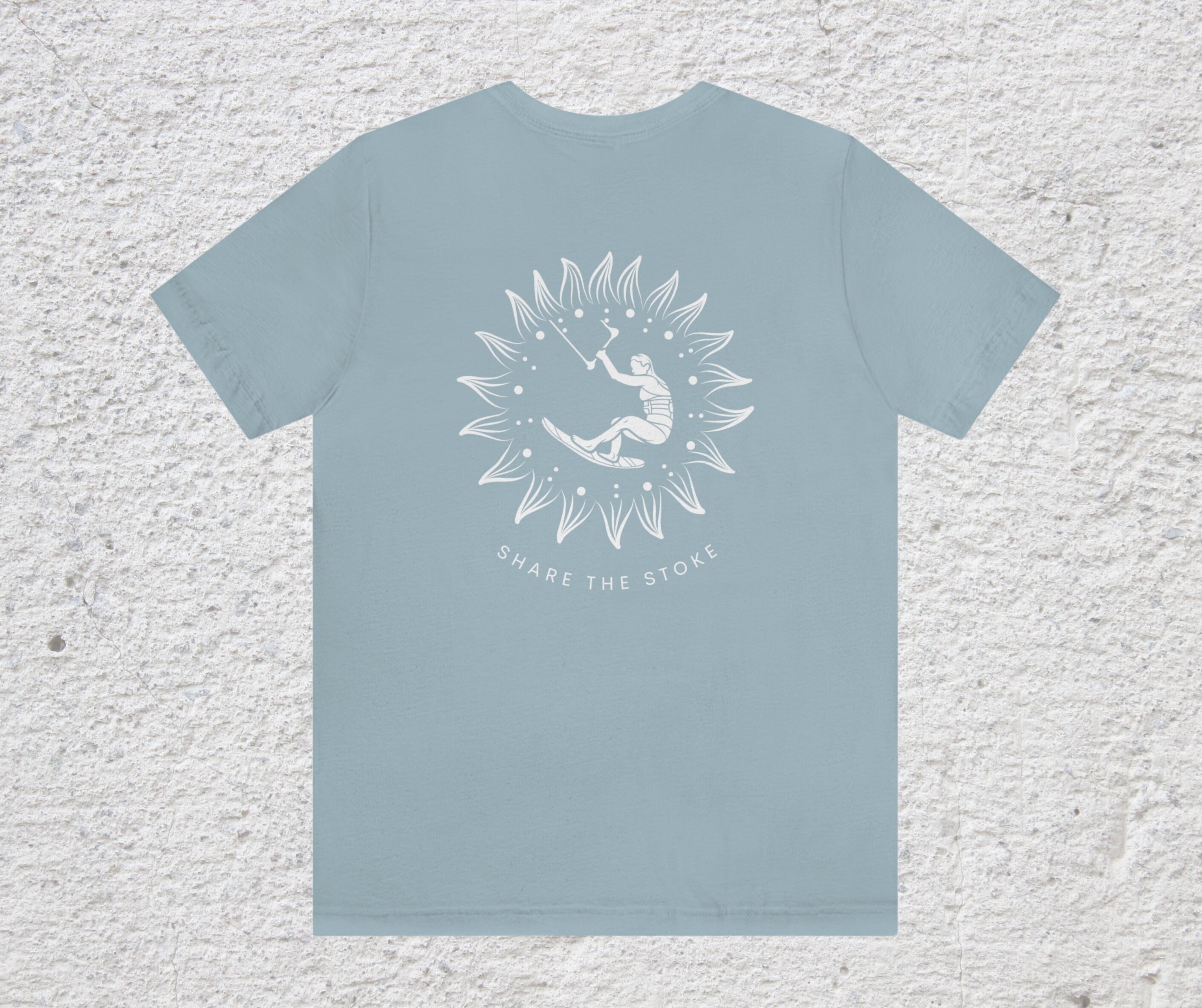 Kitesurf Shirt "share the Stoke" | Kiteboard | Kite Shirt | Surf Shirt ...