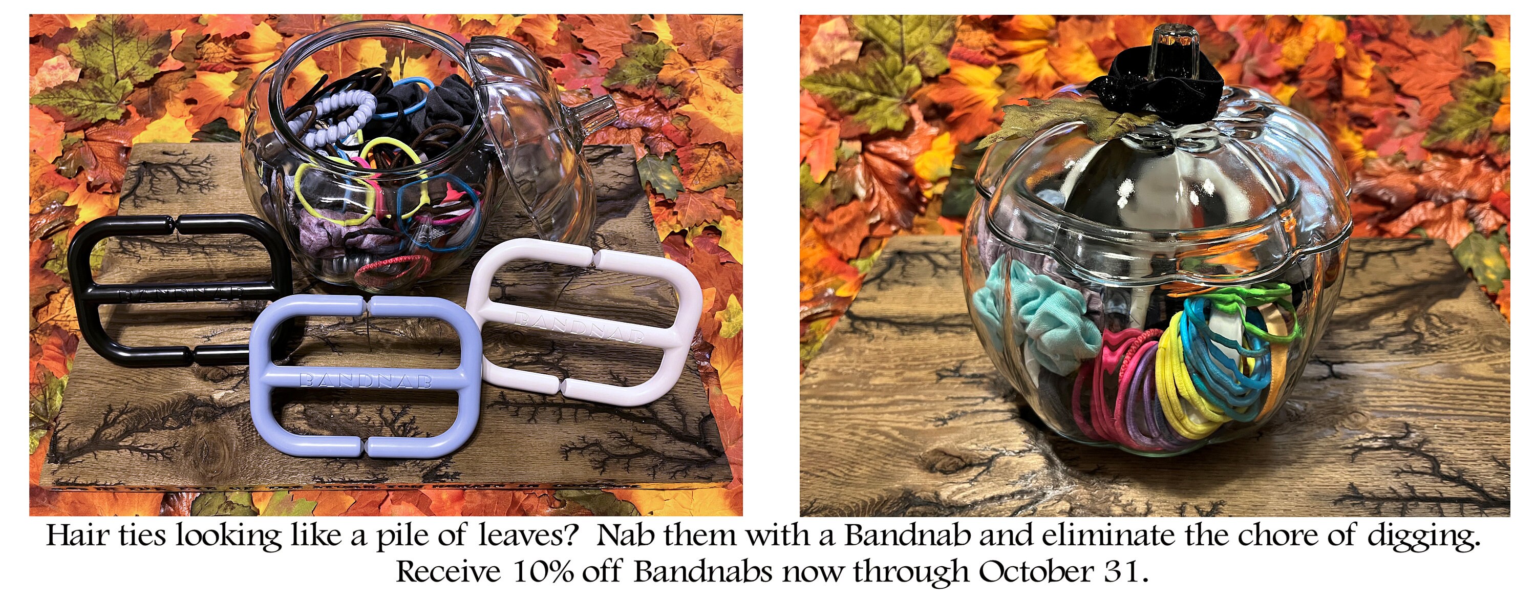 The BANDNAB Hair Tie, Scrunchie, and Banded Accessories Organizer Makes ...