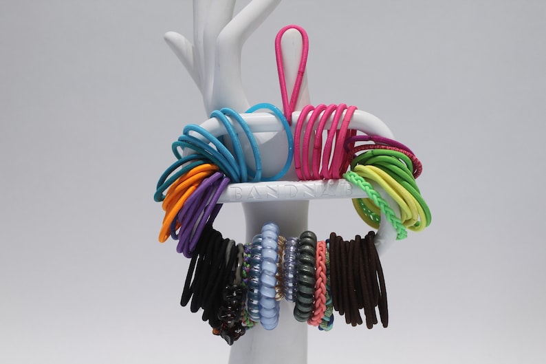 The BANDNAB Hair Tie, Scrunchie, and Banded Accessories Organizer Makes ...