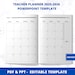 2024-2025 Teacher Planner Printable | Teacher Binder | Teacher Plan ...