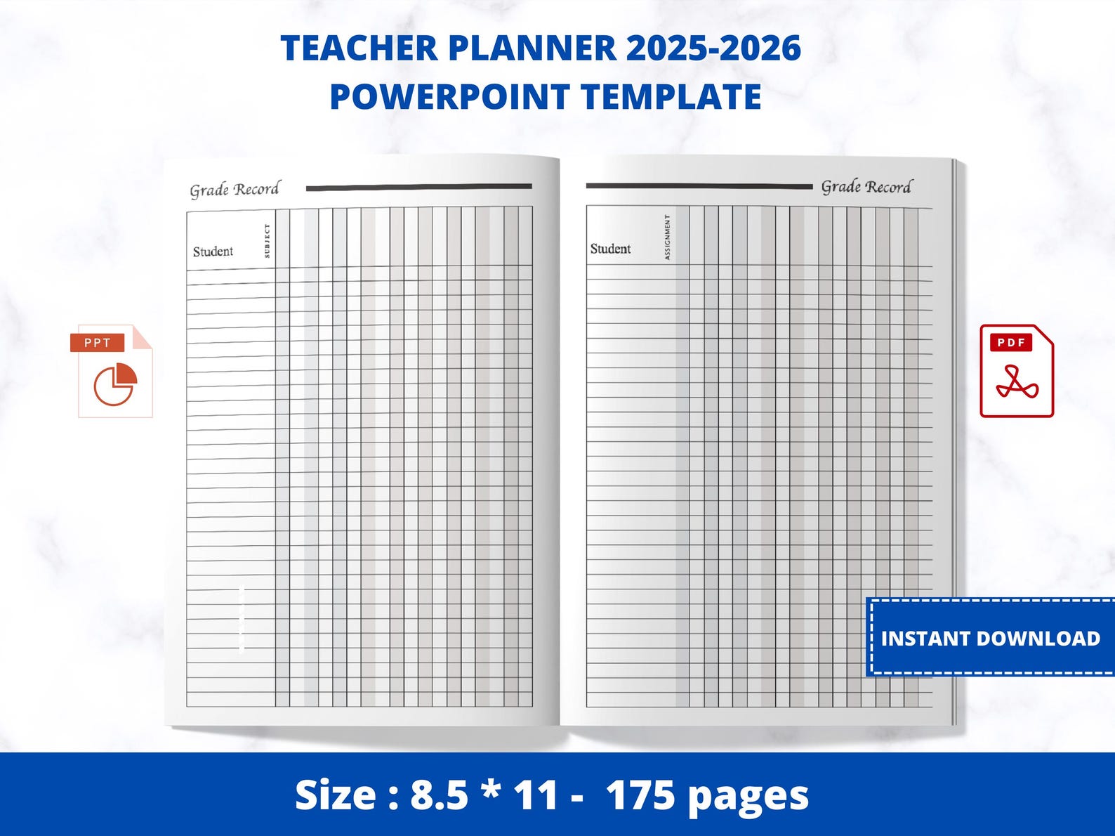 2024-2025 Teacher Planner Printable | Teacher Binder | Teacher Plan ...