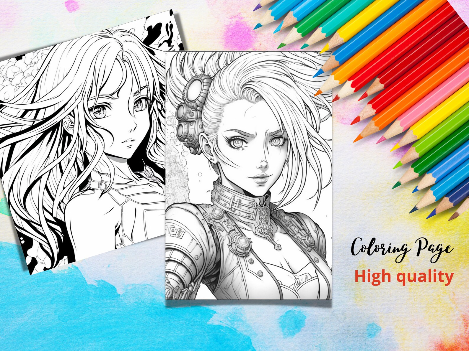 Coloring Page for Adults Printable Adult Coloring Pages Book Coloring ...