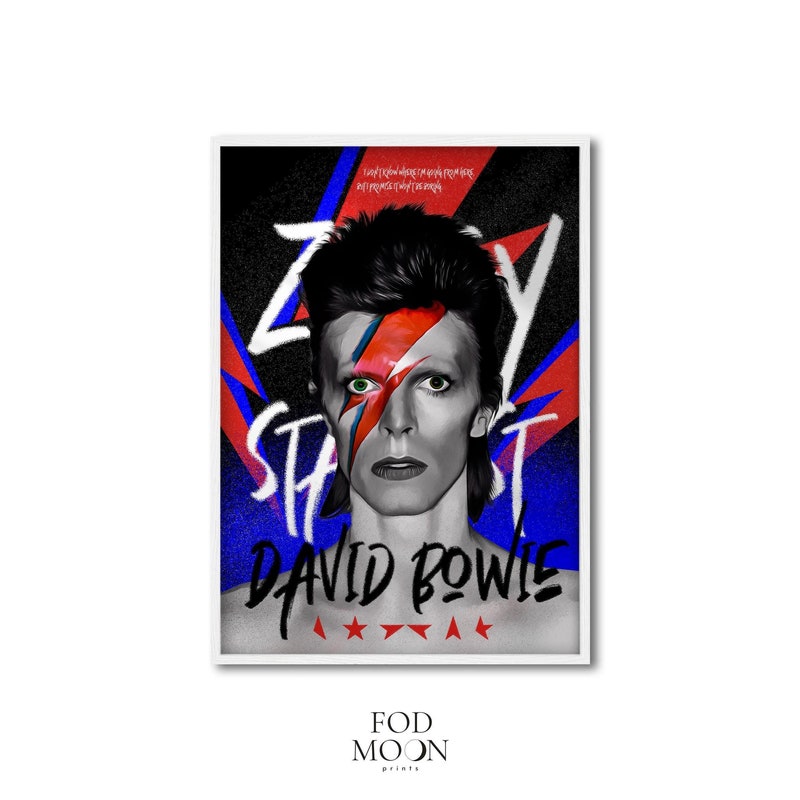 David Bowie Poster - Etsy