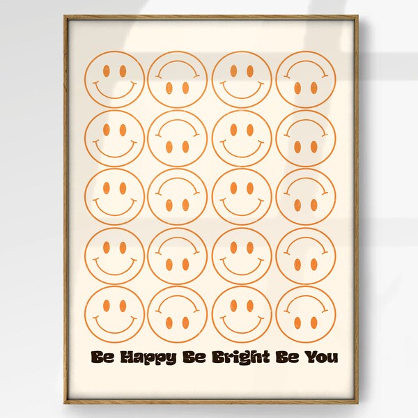 70s Smiley Face - Etsy