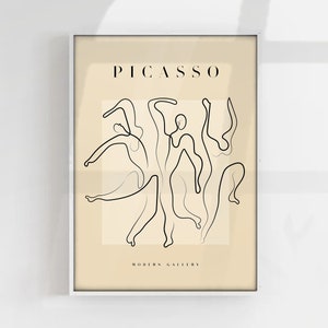 Pablo Picasso Wall Art Picasso Dance Poster Dancer Art - Etsy