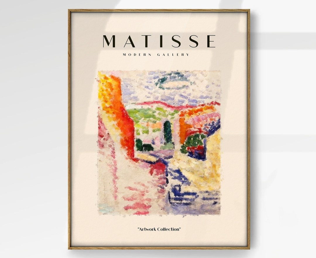 Matisse Print, Oil Painting, Vintage Poster, Matisse Exhibition Print ...