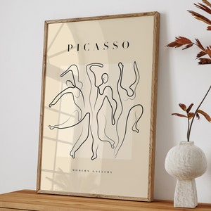 Pablo Picasso Wall Art Picasso Dance Poster Dancer Art - Etsy