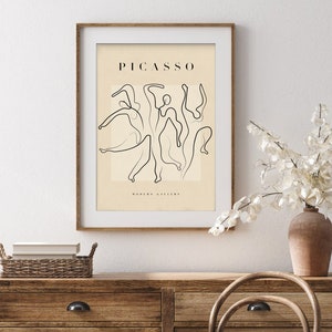 Pablo Picasso Wall Art Picasso Dance Poster Dancer Art - Etsy