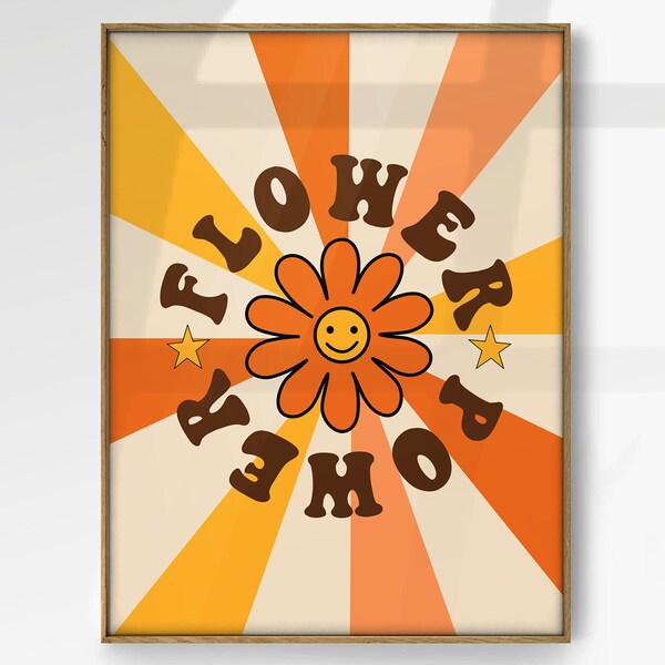Flower Power Art - Etsy