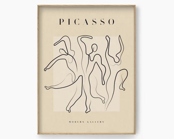 Pablo Picasso Wall Art Picasso Dance Poster Dancer Art - Etsy