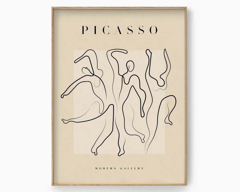 Pablo Picasso Wall Art Picasso Dance Poster Dancer Art - Etsy