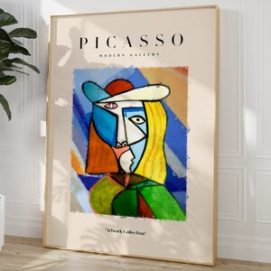 Picasso Print, Pablo Picasso Painting, Modern Wall Art, Abstract Art ...