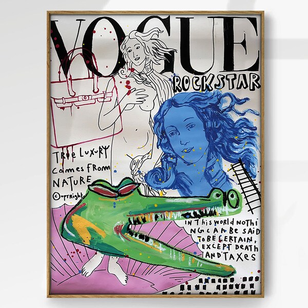 Vogue Poster - Etsy